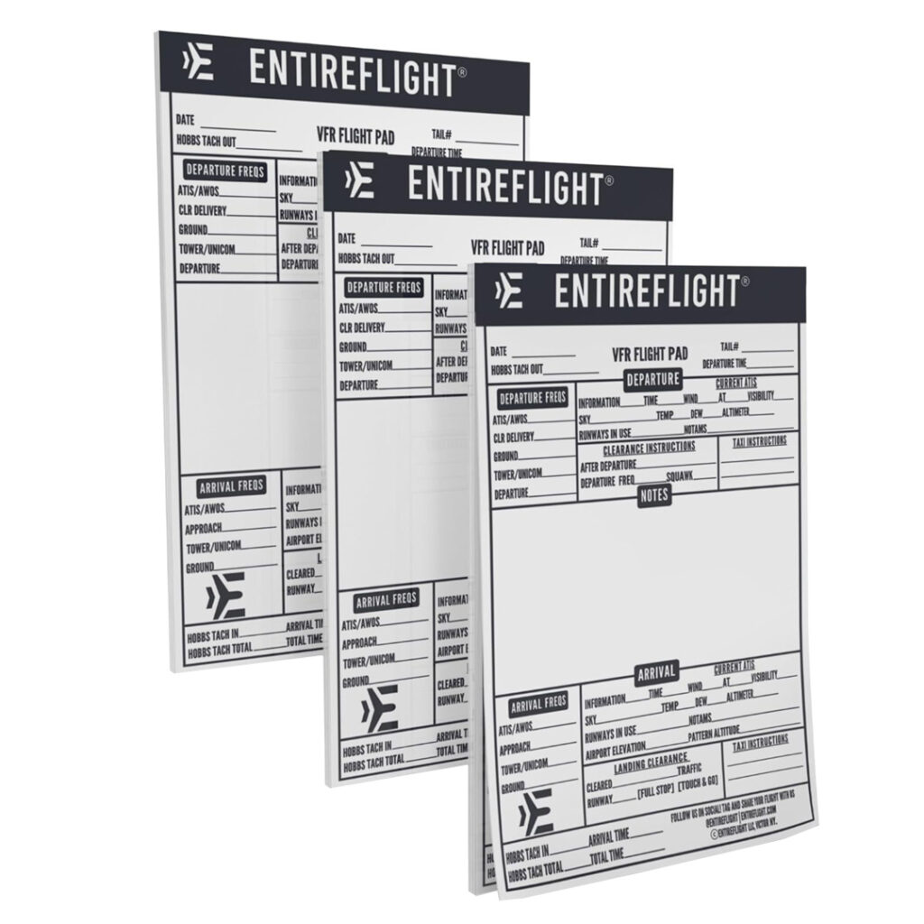 VFR Notepad | Bloc de Notas - Flight Sim Store